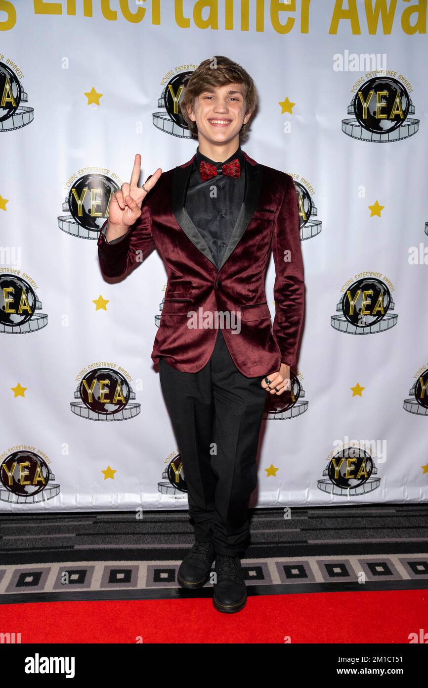 Universal City, USA. 11th Dec, 2022. Mason Mcnulty attends 7th Annual Young Entertainer Awards ...