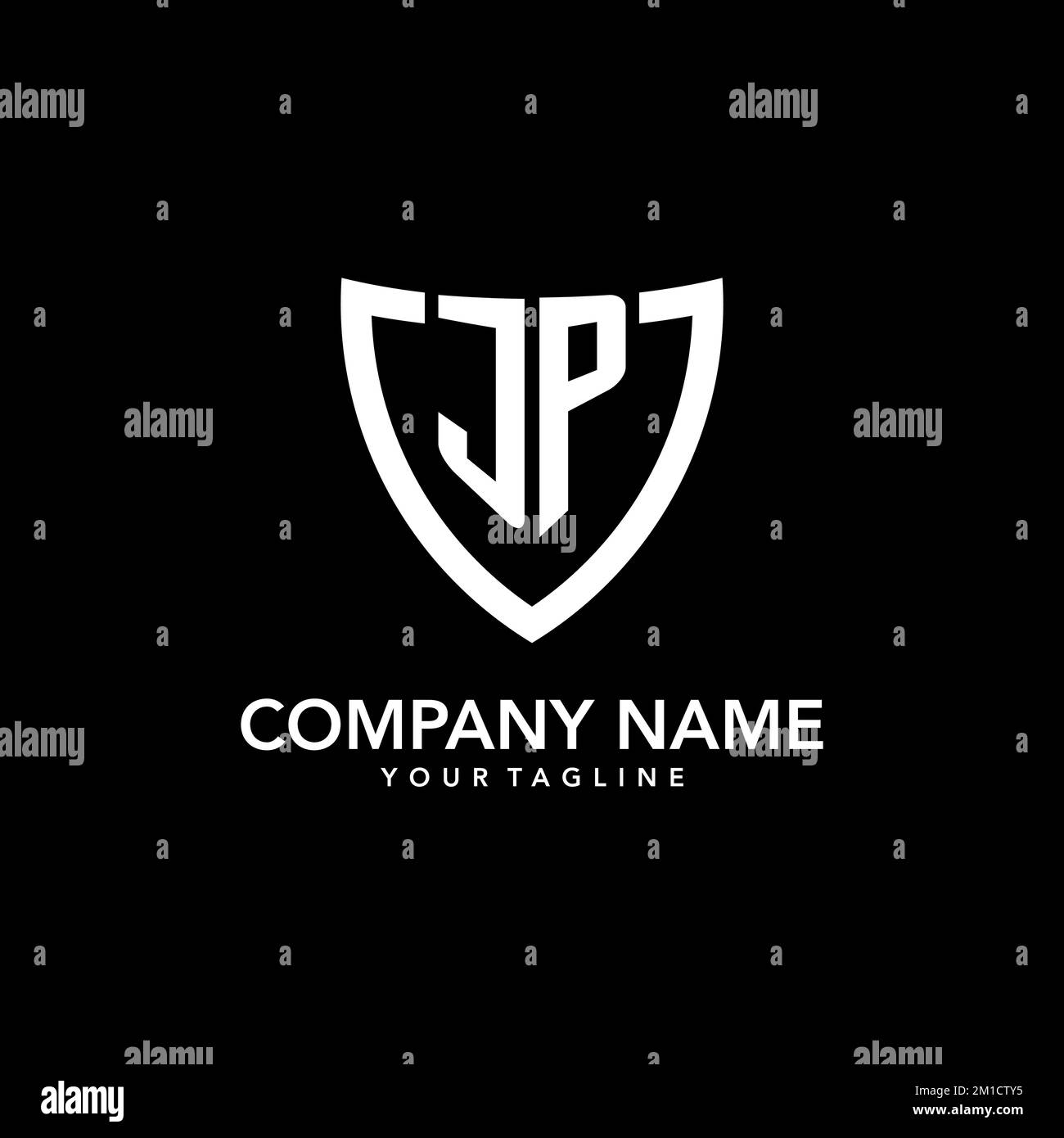 Jp monogram hi-res stock photography and images - Alamy