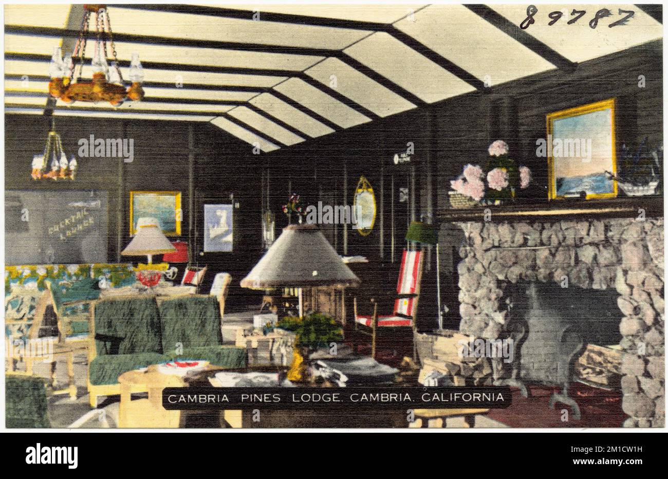 Cambria Pines Lodge, Cambria, California , Hotels, Tichnor Brothers ...