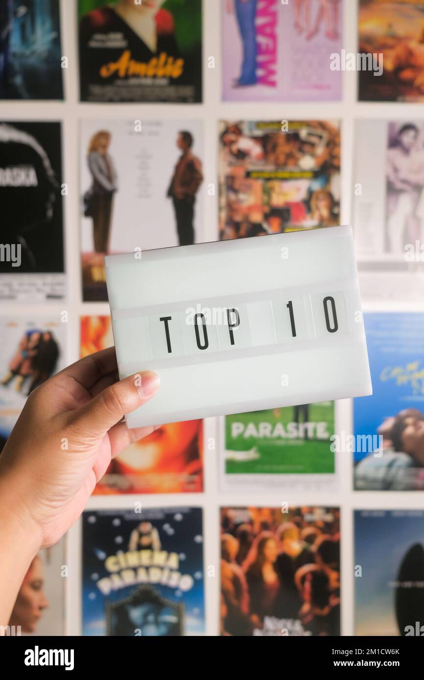 Top 10 movie posters hi-res stock photography and images - Alamy