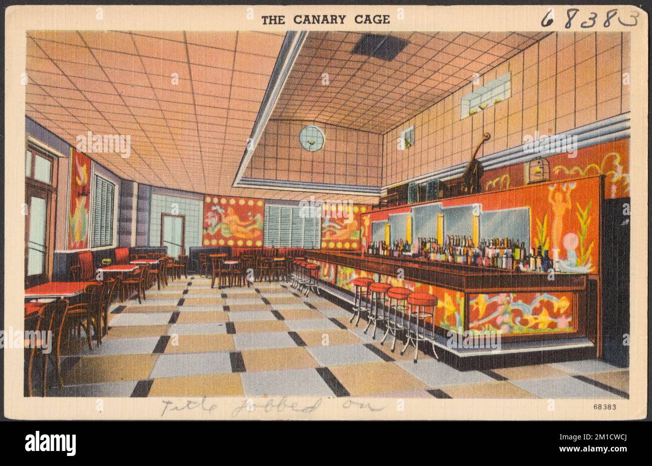 The Canary Cage , Restaurants, Tichnor Brothers Collection, postcards ...
