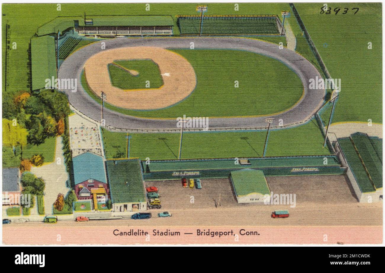 Candlelite Stadium -- Bridgeport, Conn. , Stadiums, Tichnor Brothers ...