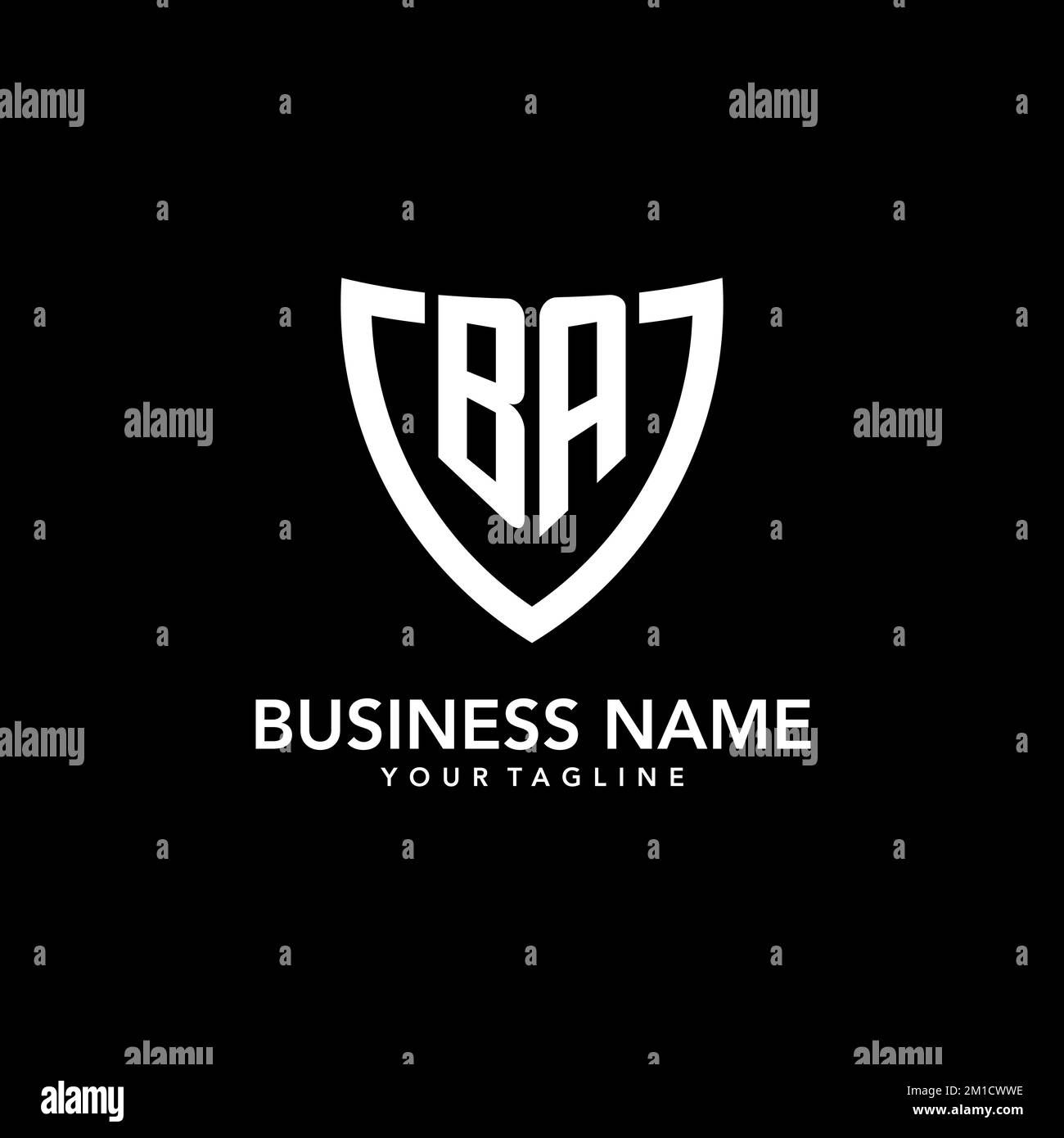 Ba clean logo hi-res stock photography and images - Alamy