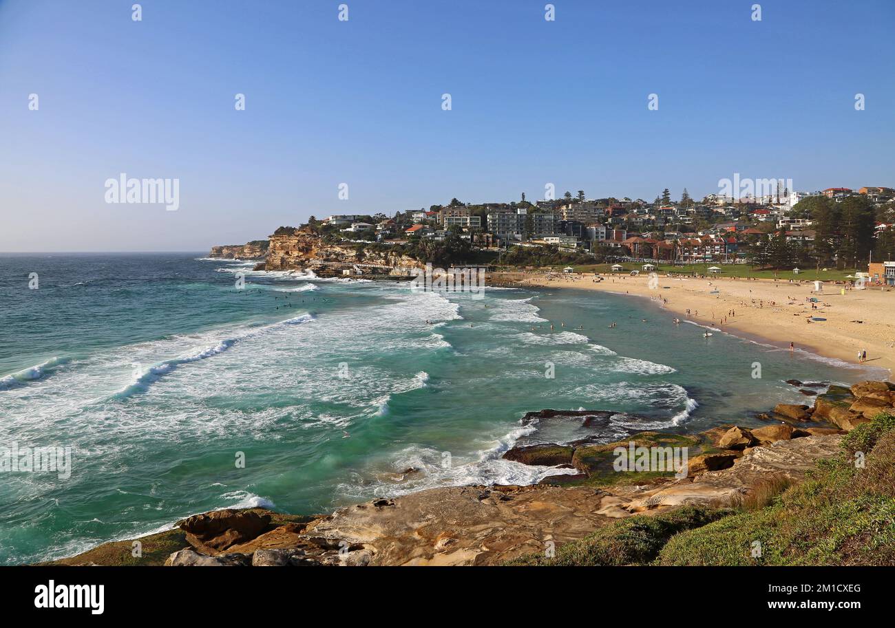 Landscape with Bronte beach - Sydney, Australia Stock Photo - Alamy