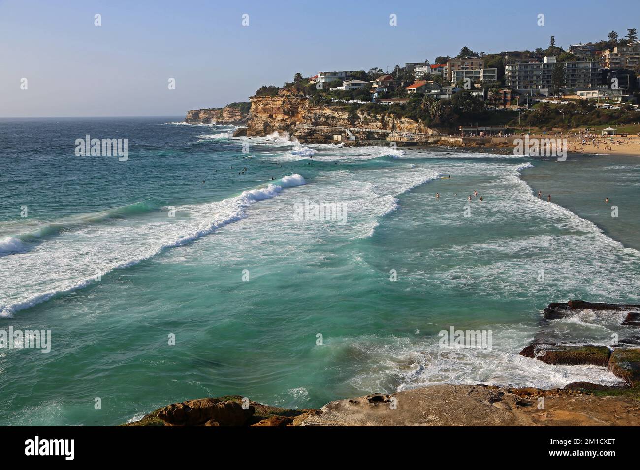 Waves of Bronte beach - Sydney, Australia Stock Photo - Alamy