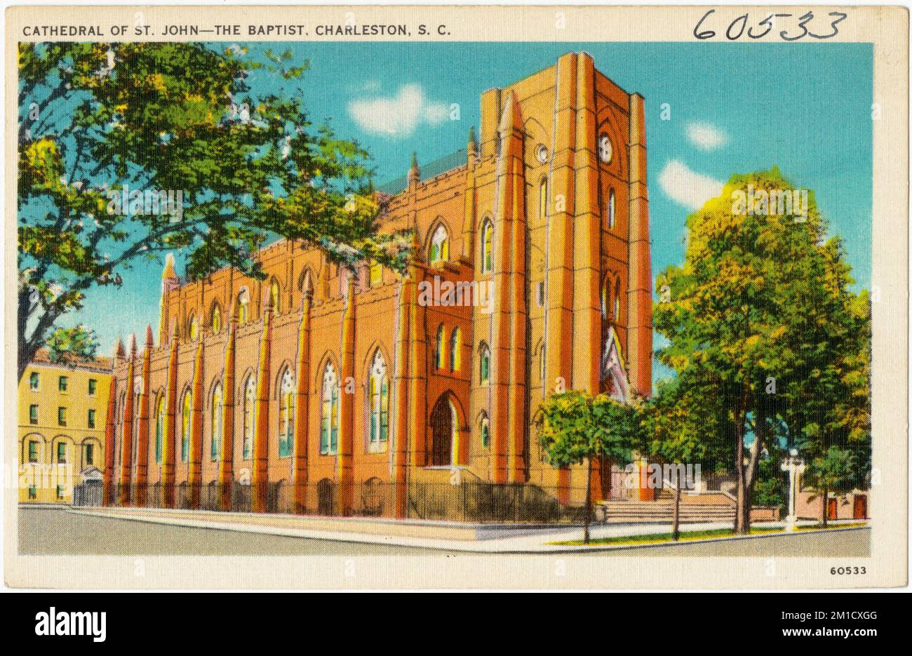 Cathedral of St. John -- The Baptist, Charleston, S. C. , Churches, Tichnor Brothers Collection ...