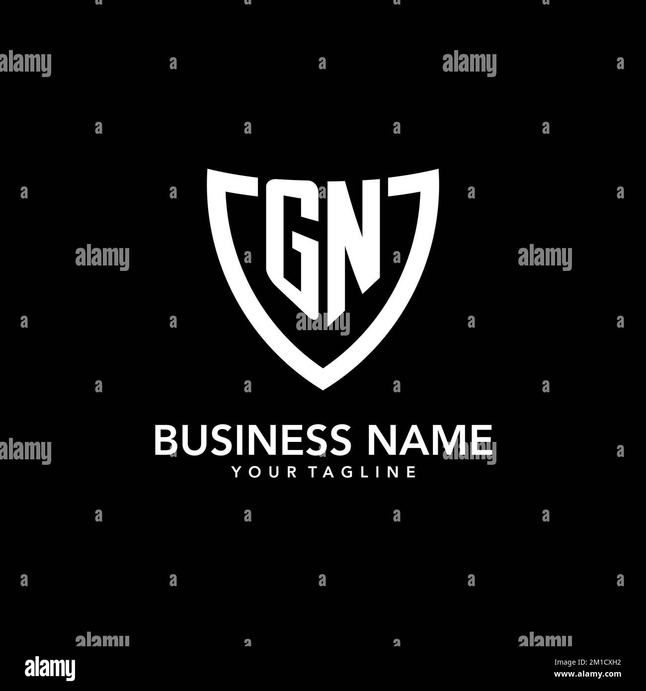 Gn clean logo hi-res stock photography and images - Alamy