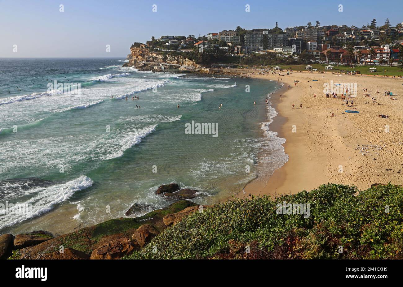 View at Bronte beach - Sydney, Australia Stock Photo - Alamy
