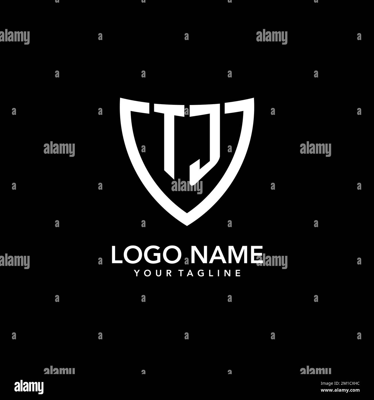 Tj logo Black and White Stock Photos & Images - Alamy