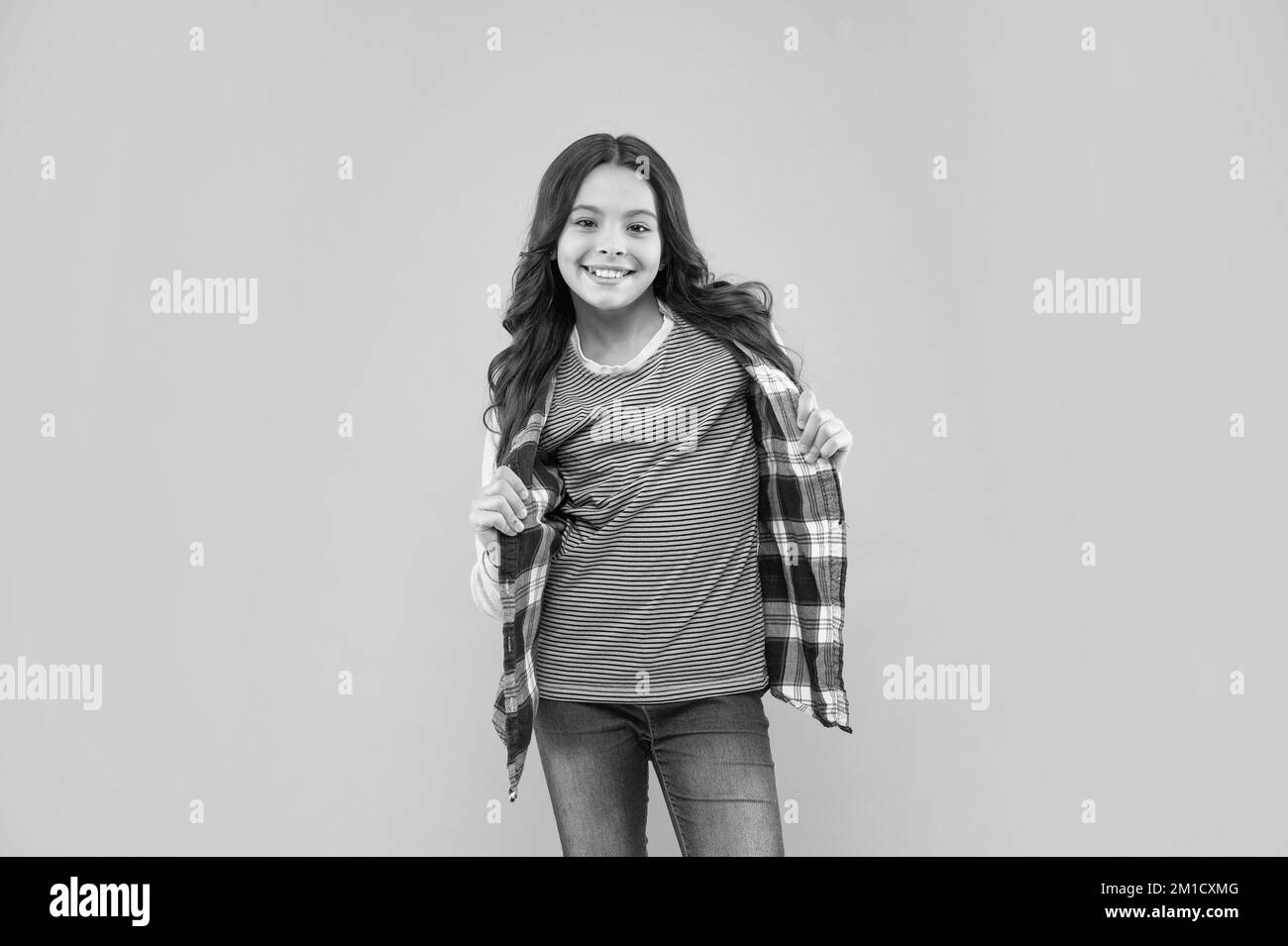 happy teen girl hipster on pink background, fashion Stock Photo - Alamy