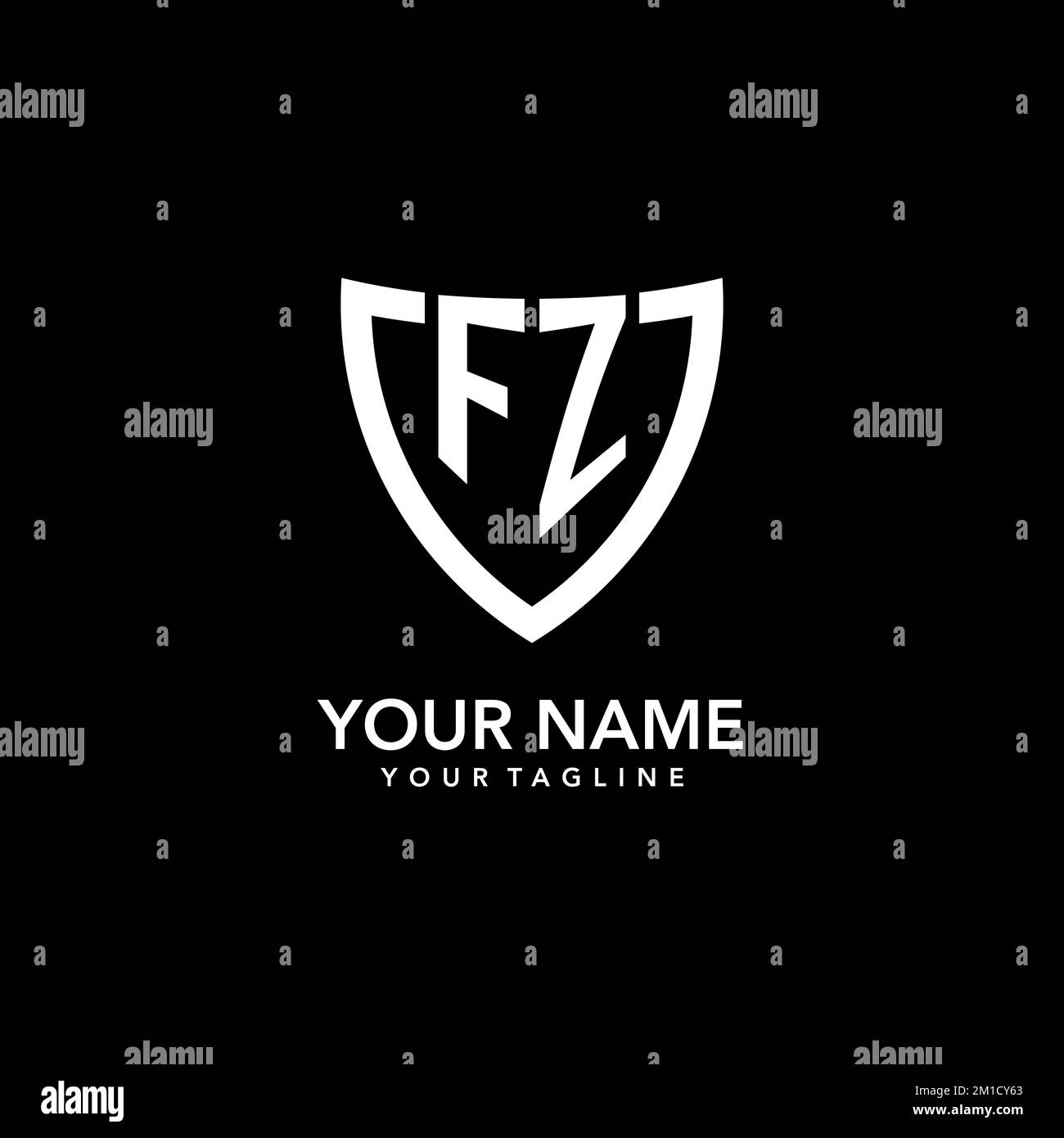 Fz clean logo hi-res stock photography and images - Alamy