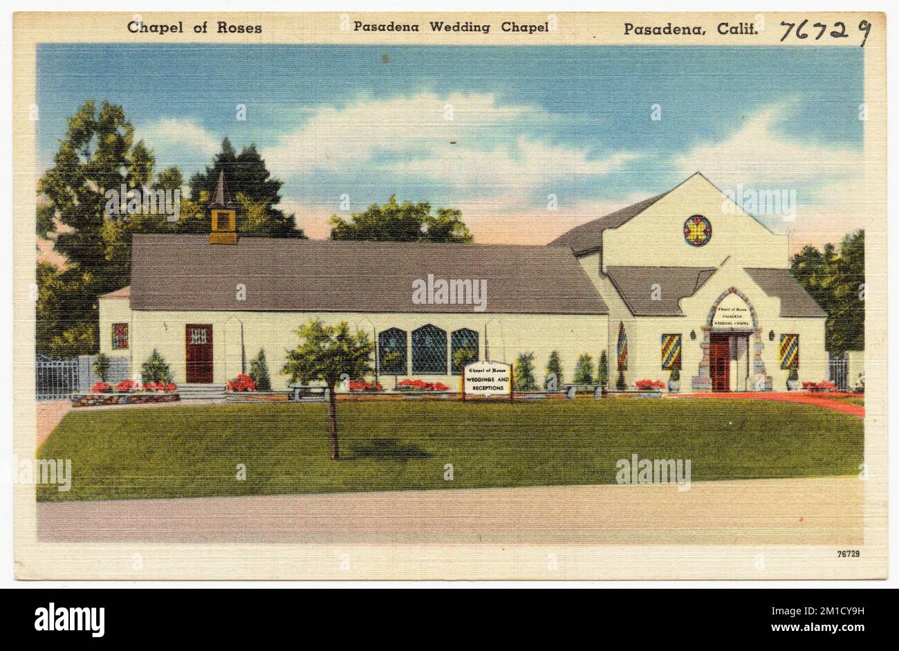 Chapel of Roses, Pasadena Wedding Chapel, Pasadena, Calif. , Religious ...