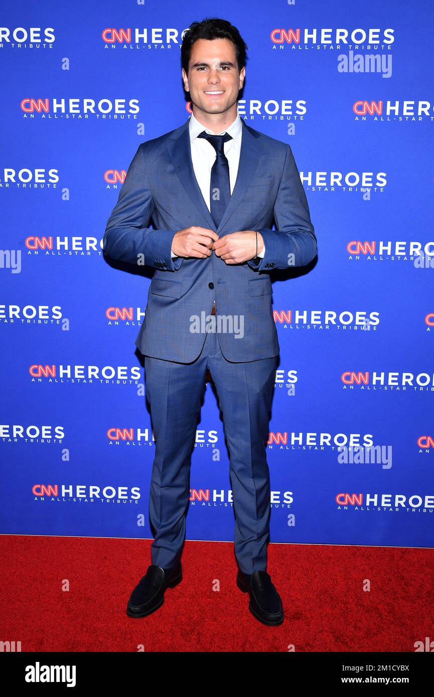 New York, USA. 11th Dec, 2022. CNN Hero Aidan Reilly attends the 16th ...