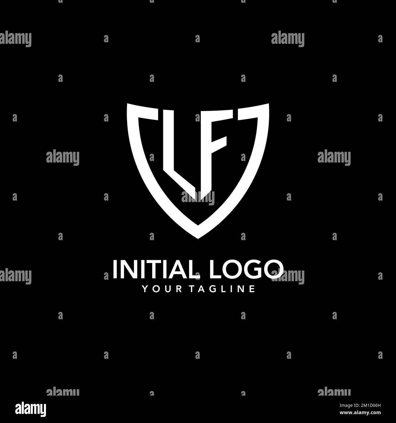 Lf monogram hi-res stock photography and images - Alamy