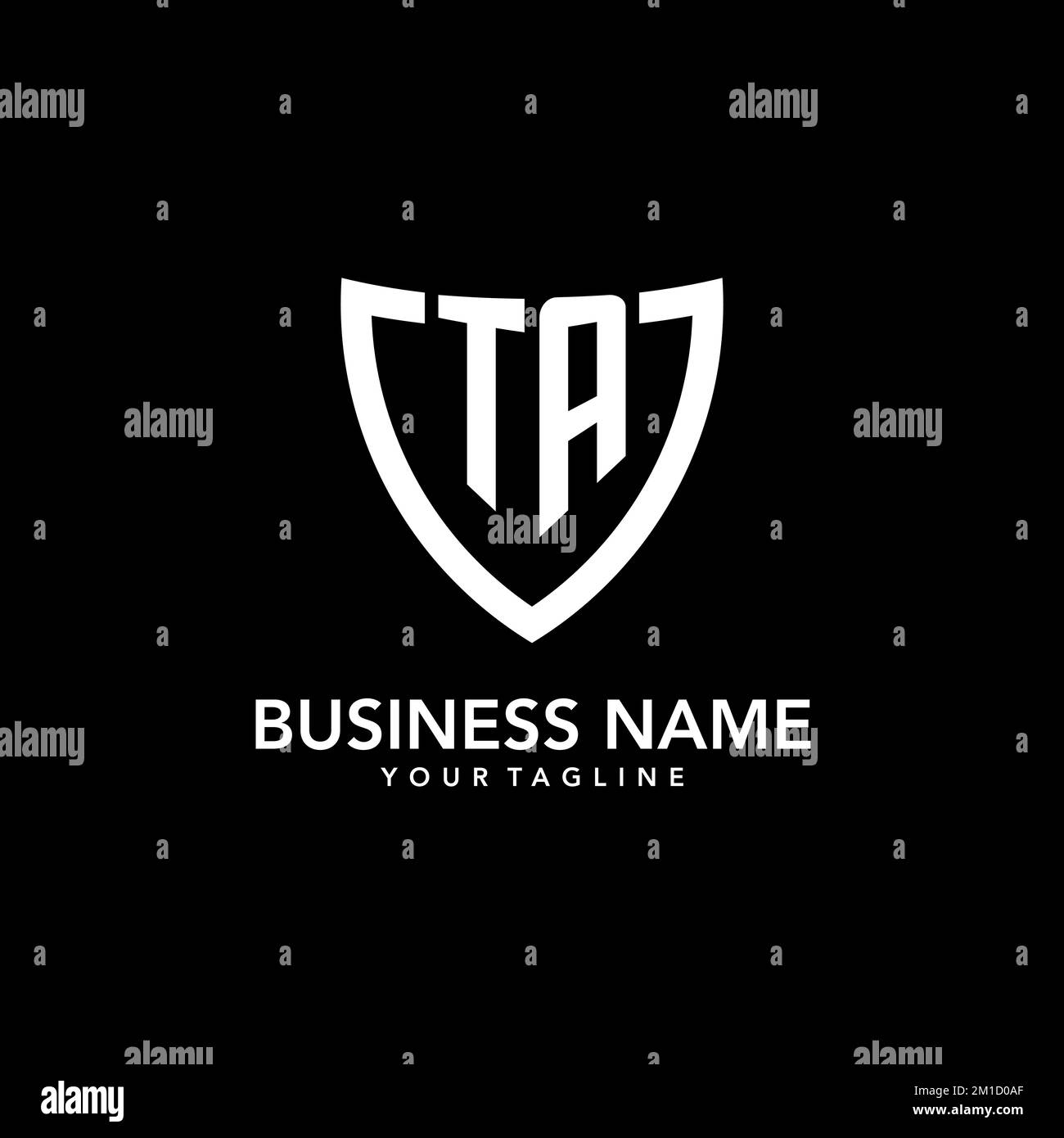 Letter ta vector vectors hi-res stock photography and images - Alamy