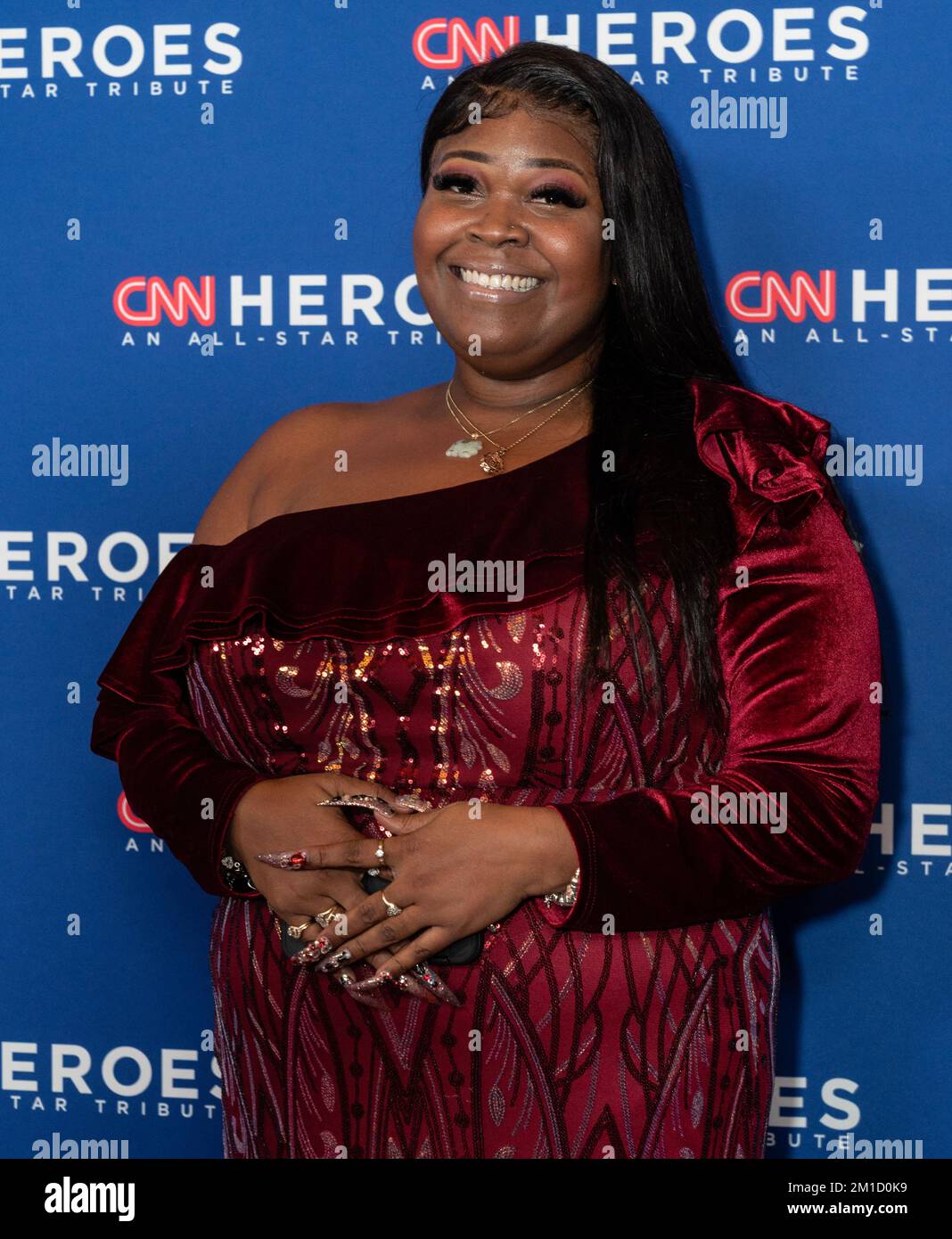 Shay Moss attends the 16th annual CNN Heroes: An All-Star Tribute at ...