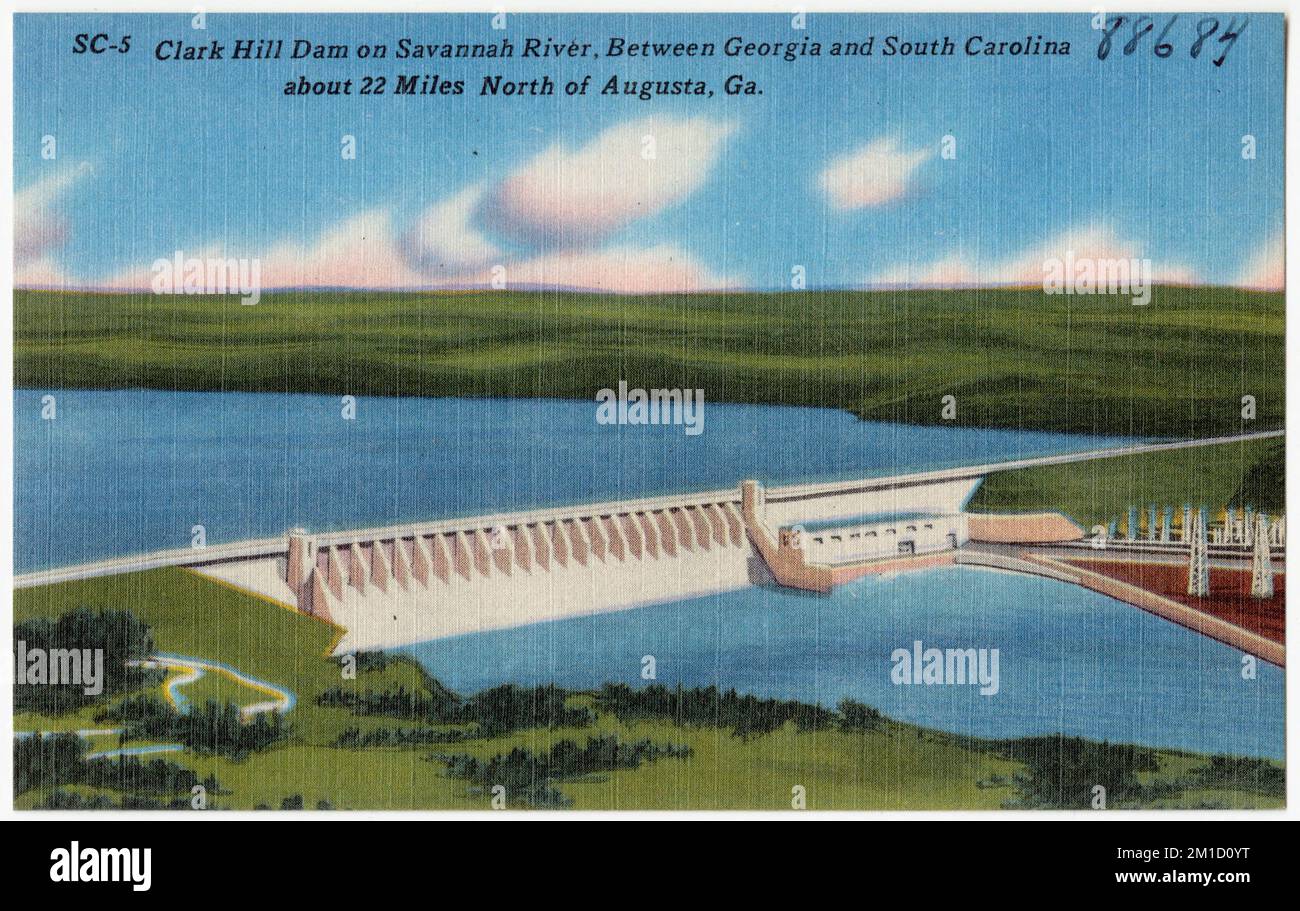 Hydroelectric dam south carolina hi-res stock photography and images ...