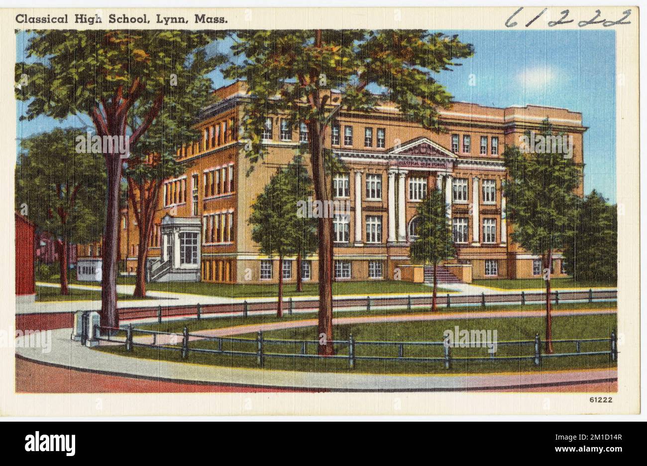 Classical High School, Lynn, Mass. , Schools, Tichnor Brothers ...