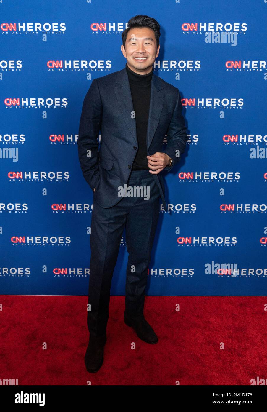 Simu Liu attends the 16th annual CNN Heroes: An All-Star Tribute at the ...
