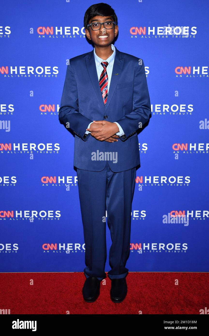 Young Wonder Sri Nihal Tammana attends the 16th annual CNN Heroes: An ...