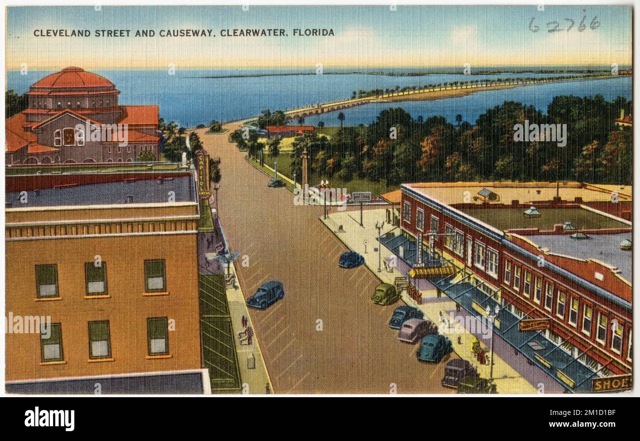 Cleveland Street and causeway, Clearwater, Florida , Cities & towns ...