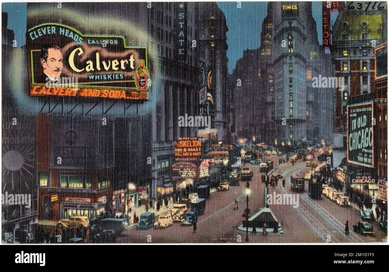 Clever heads call for Calvert Whiskies. Calvert and soda.. . , Tichnor ...