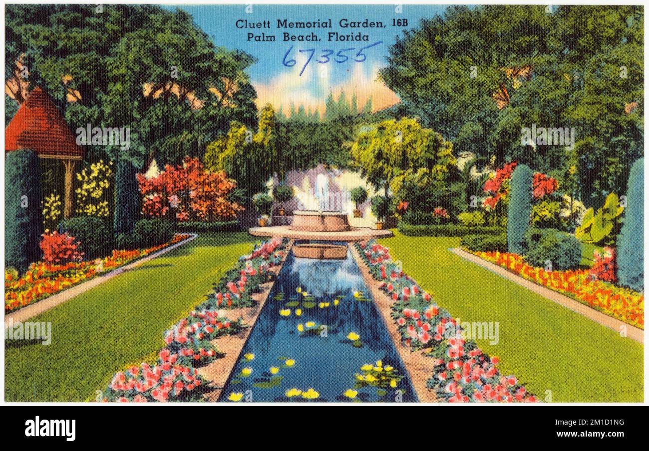 Cluett Memorial Garden, Palm Beach, Florida , Monuments & memorials ...