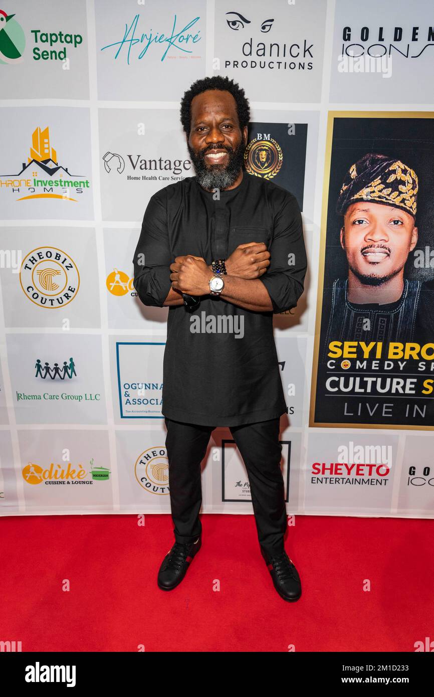 Los Angeles, USA. 11th Dec, 2022. Humble Prince Olu attends Seyi Brown ...