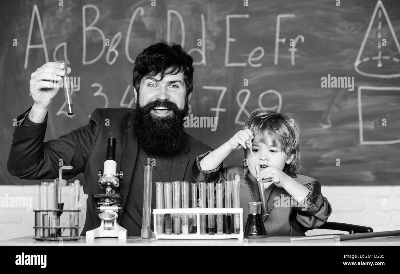 Following father in everything. My father is scientist. Personal ...