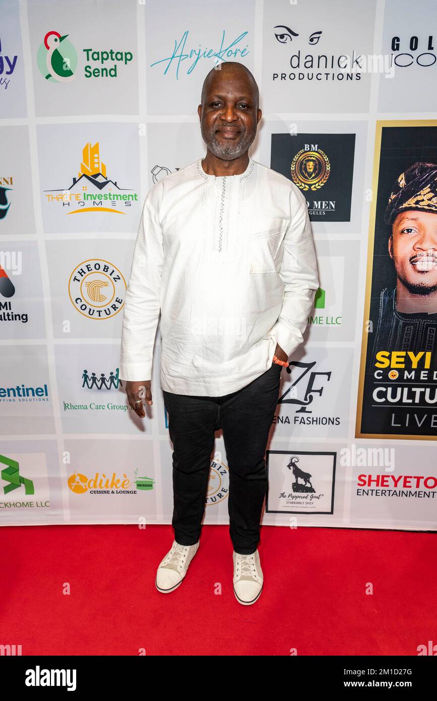Los Angeles, USA. 11th Dec, 2022. Comedian Ose attends Seyi Brown's Los ...