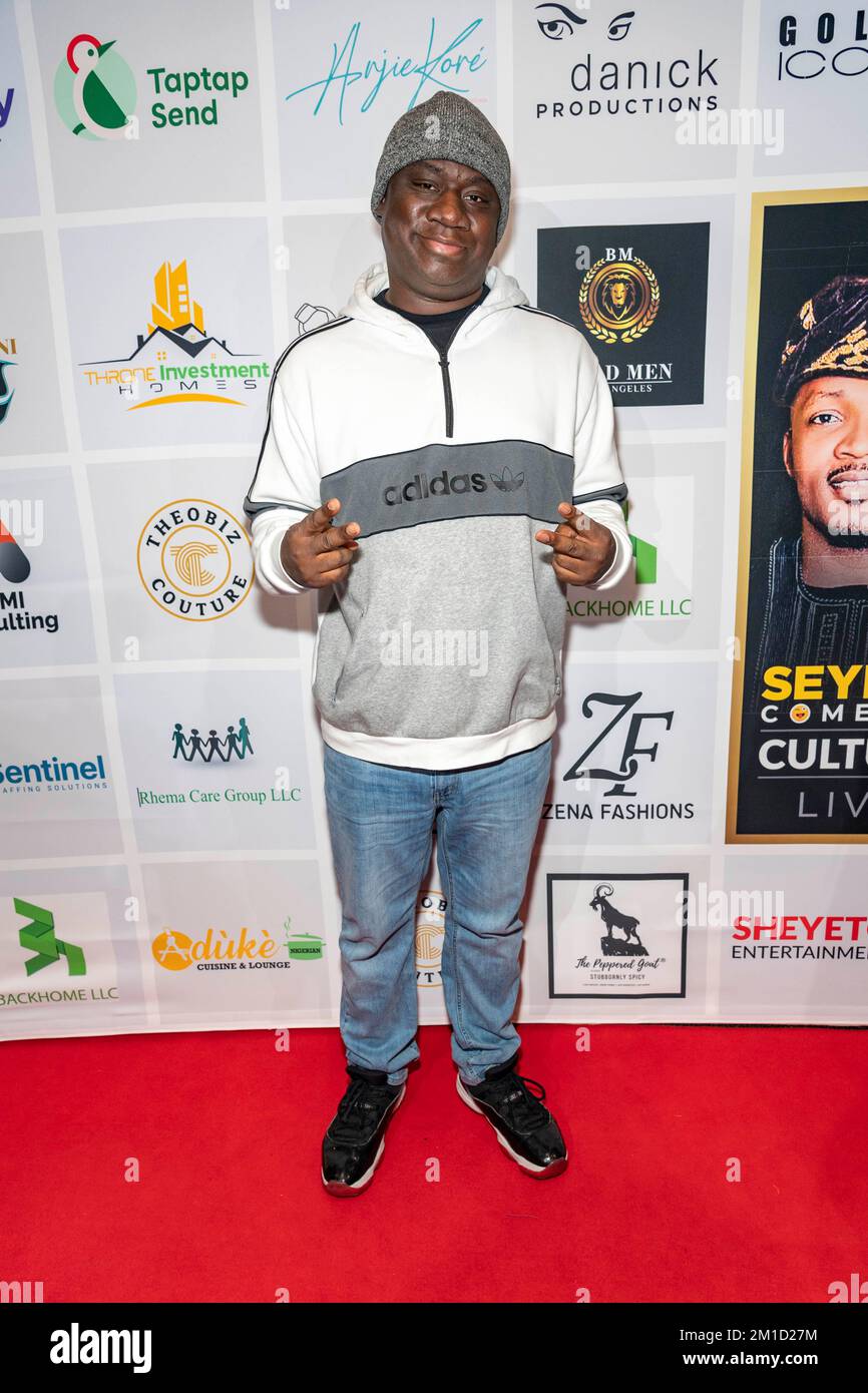 Los Angeles, USA. 11th Dec, 2022. Comedian Trixx attends Seyi Brown's ...