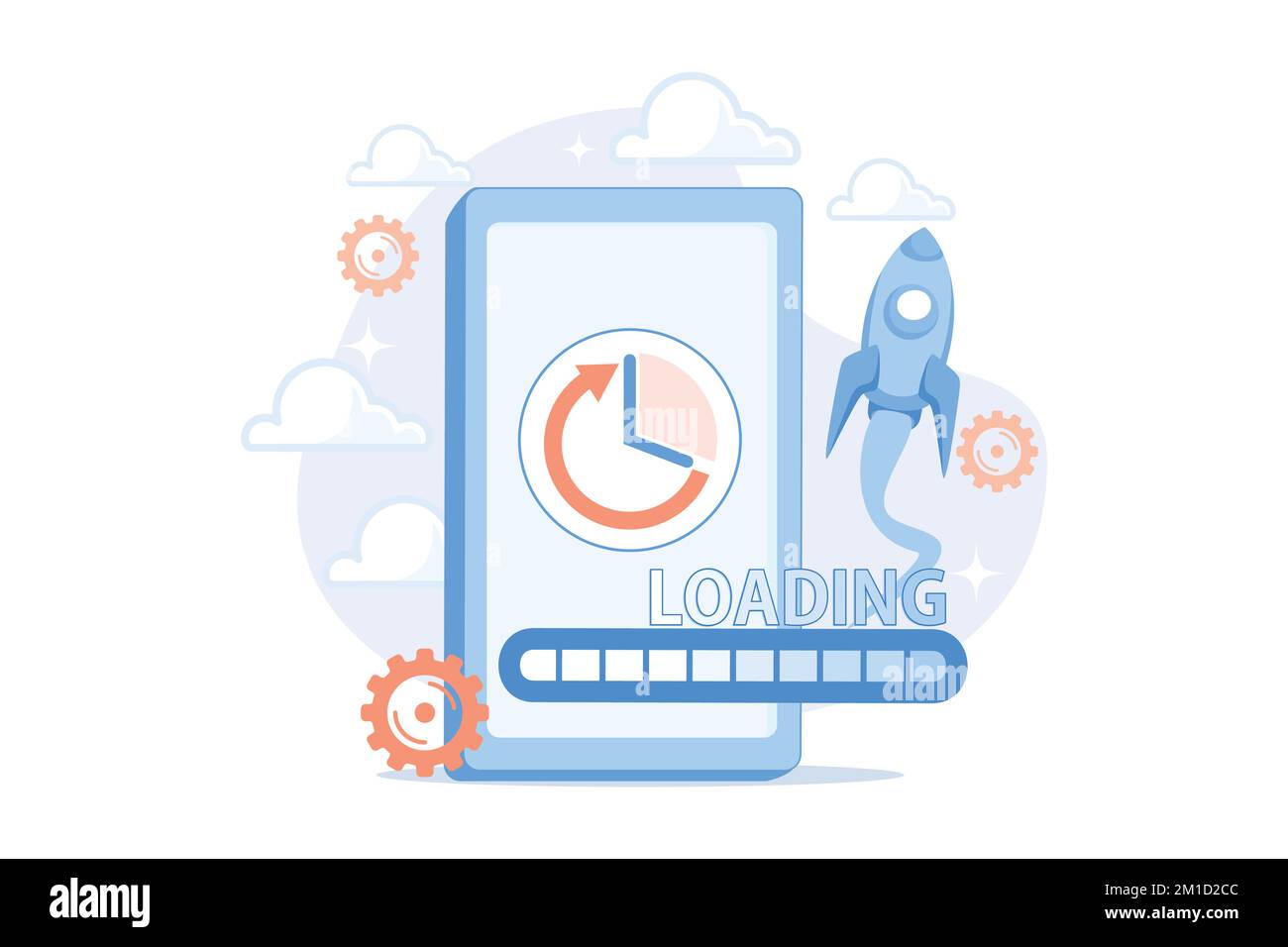 Speed progress bar icon technology hi-res stock photography and images ...