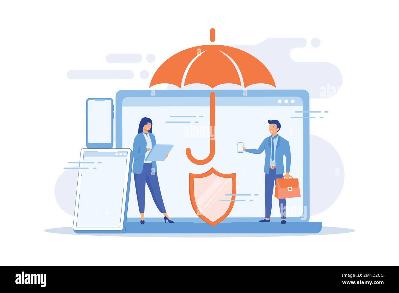 Using pink umbrella Stock Vector Images - Alamy