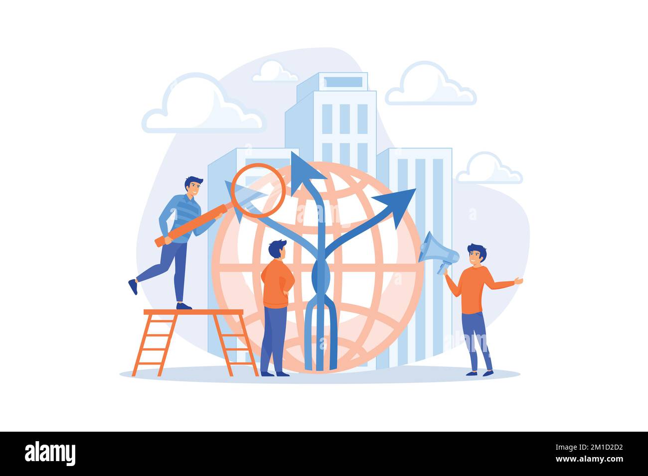 Career opportunity. Life coaching, self development. Path, direction ...