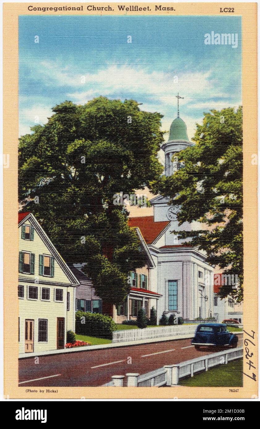 Congregational Church, Wellfleet, Mass. , Congregational churches ...