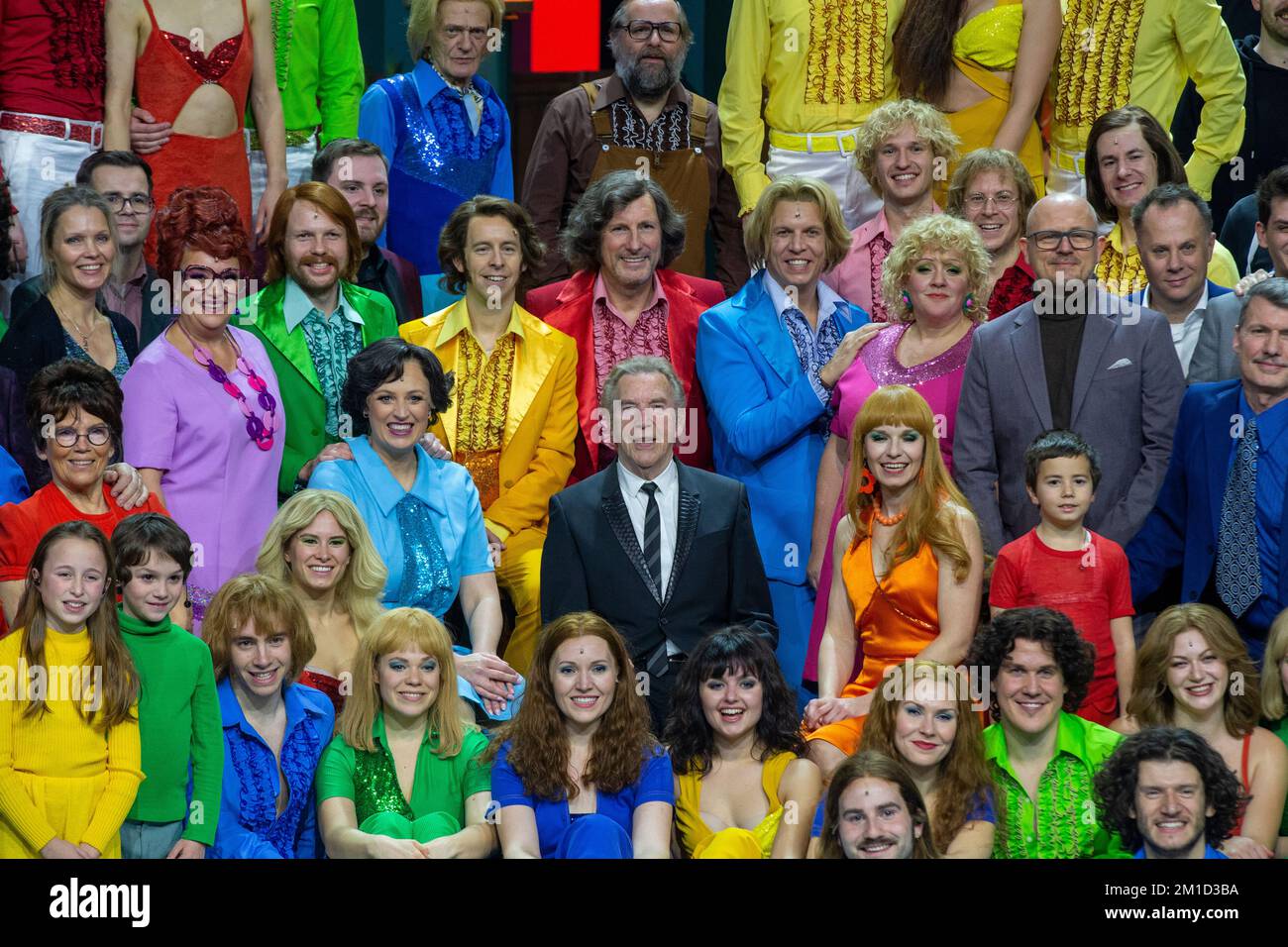 singer Will Tura aka Arthur Blanckaert (C) pictured during the premiere ...