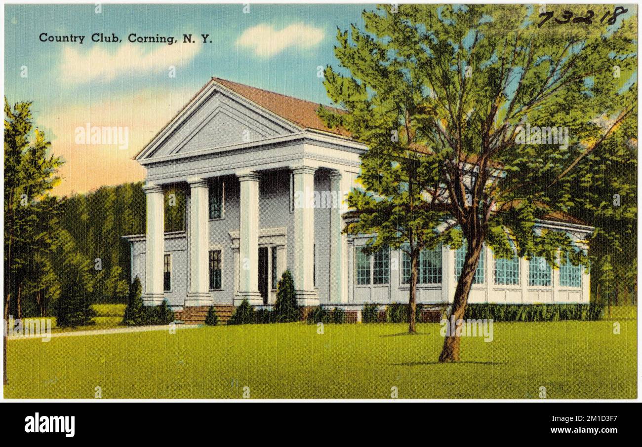 Country Club, Corning, N. Y. , Organizations' facilities, Tichnor ...