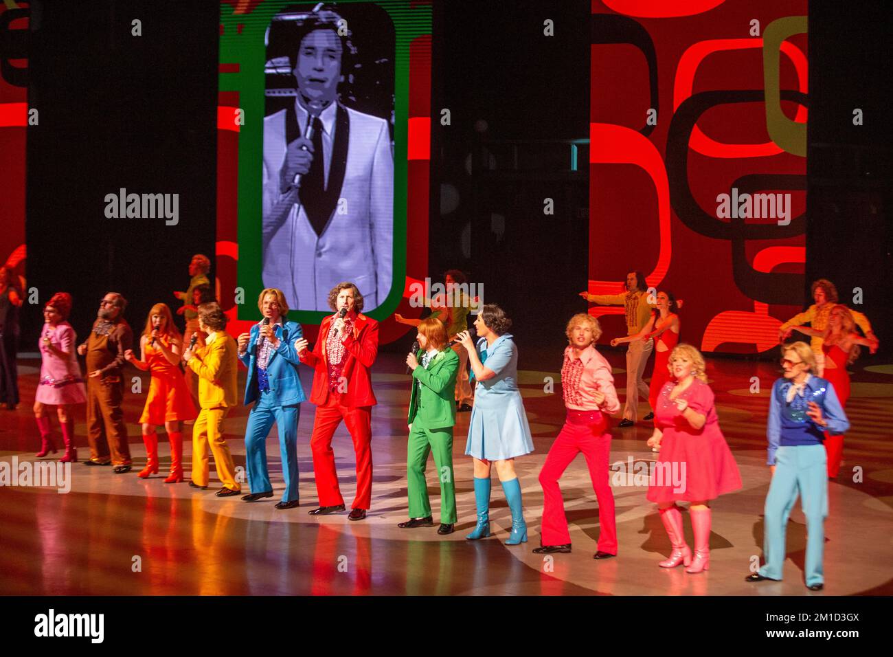 Illustration picture shows the cast at the premiere of 'Vergeet Barbara ...