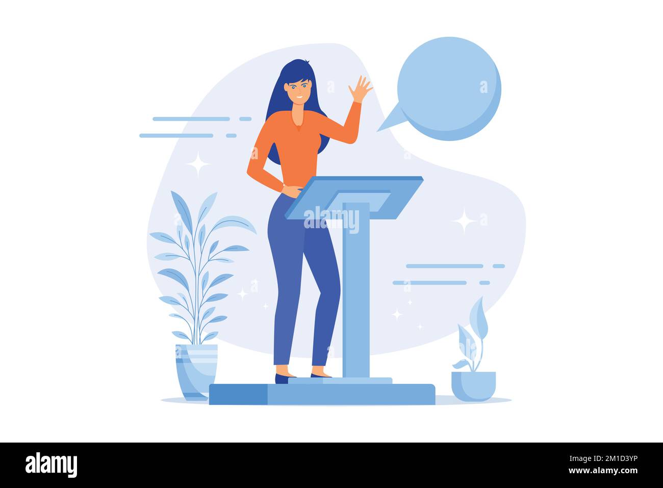 Professor speech seminar Cut Out Stock Images & Pictures - Alamy