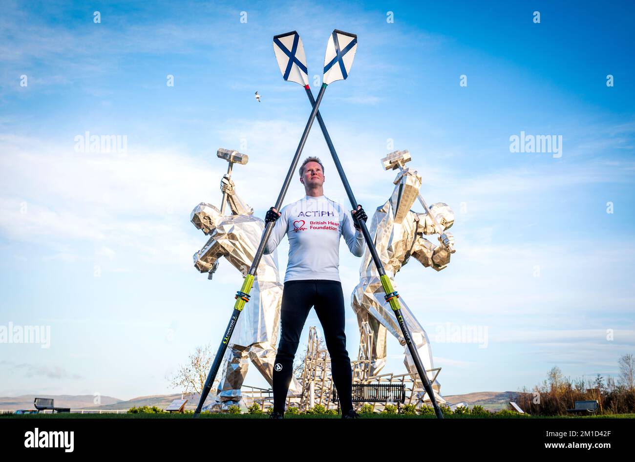 Scottish adventurer Jamie Douglas-Hamilton in Port Glasgow ahead of ...