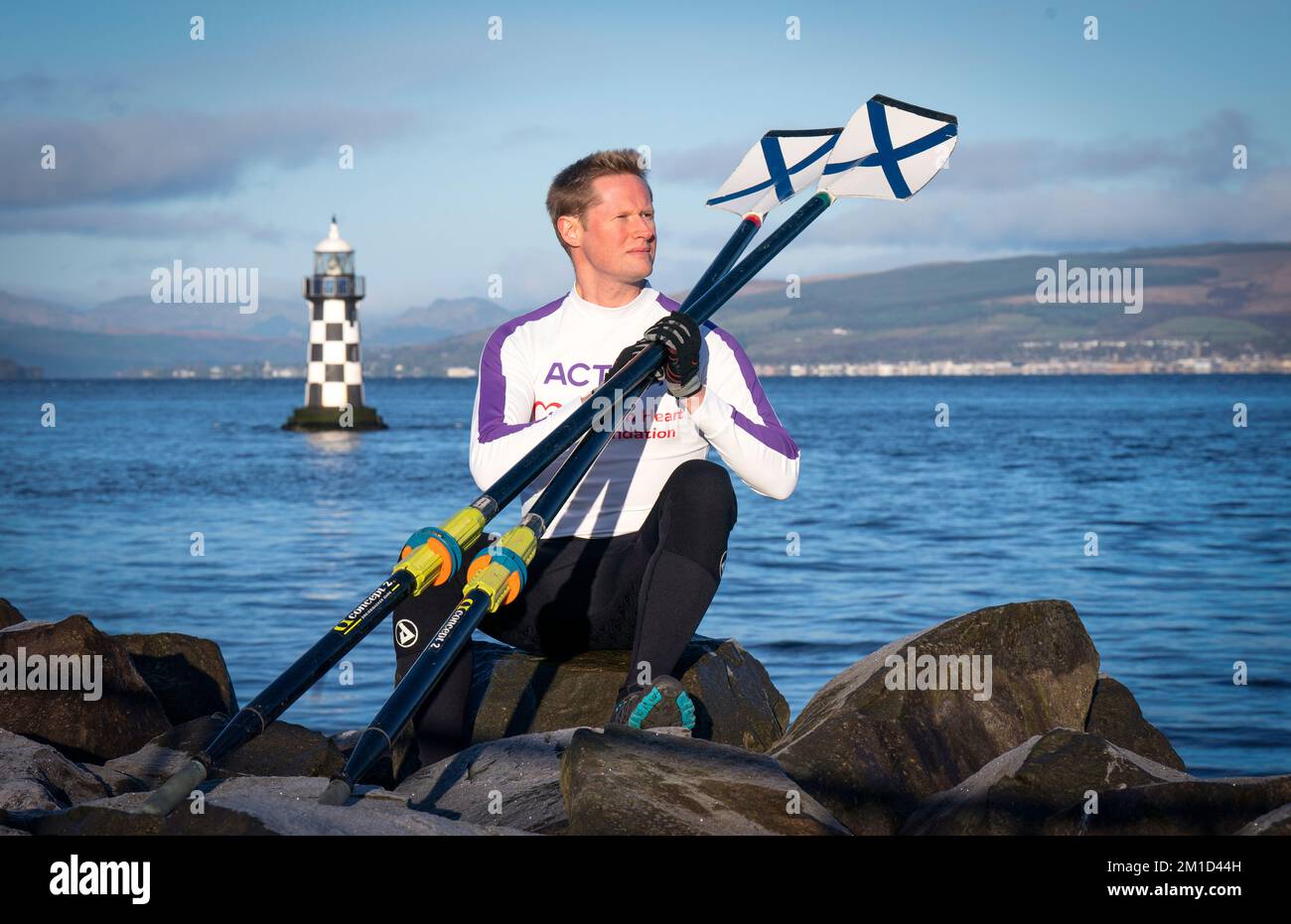 Scottish adventurer Jamie Douglas-Hamilton in Port Glasgow ahead of ...