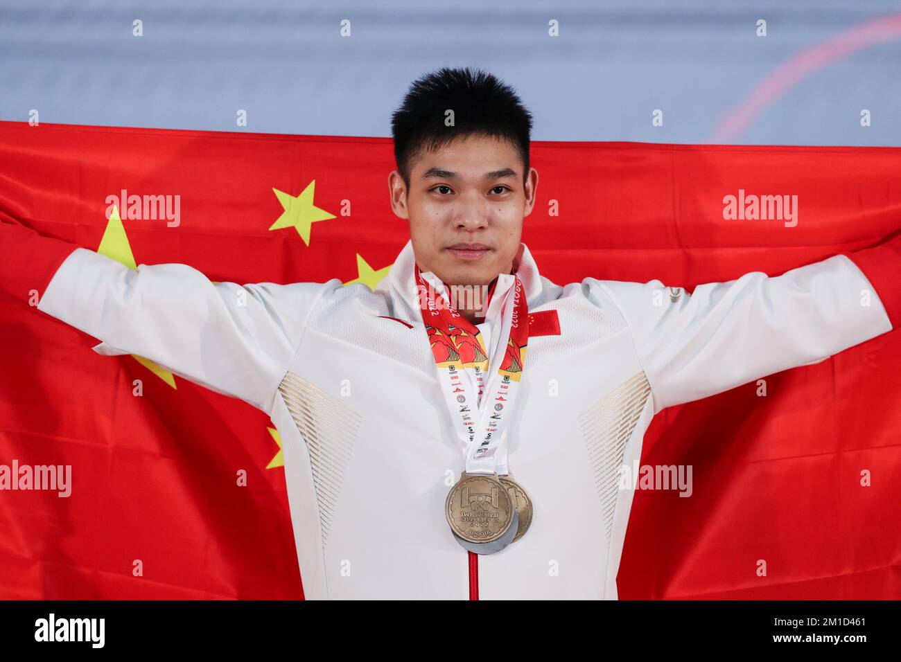 Bogota, Colombia. 11th Dec, 2022. Li Dayin of China poses during the ...