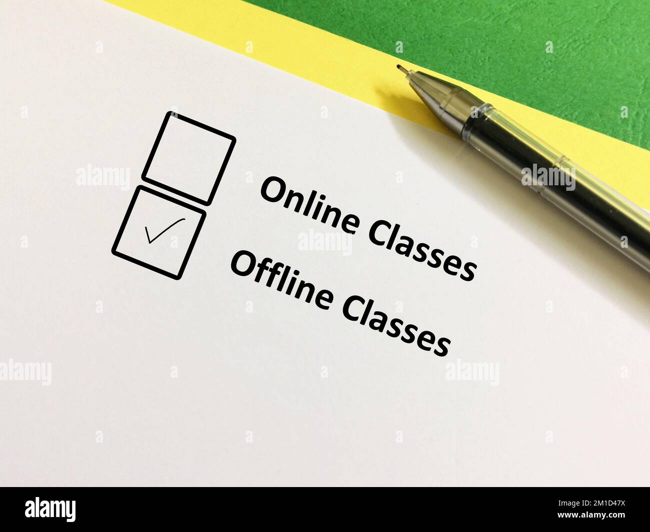Offline classes hi-res stock photography and images - Alamy