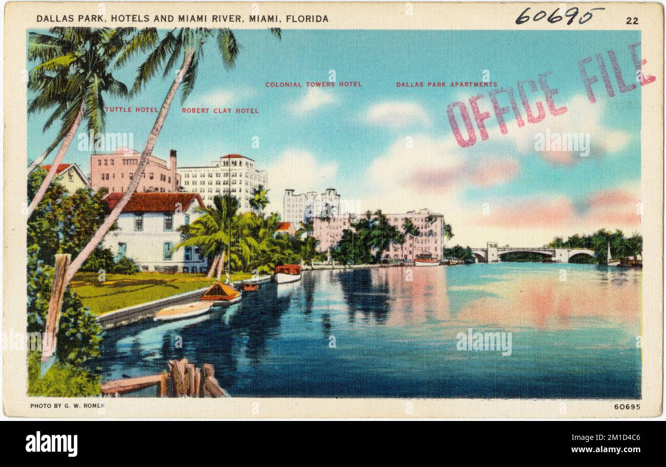 Dallas Park, Hotels and Miami River, Miami, Florida , Hotels, Parks ...