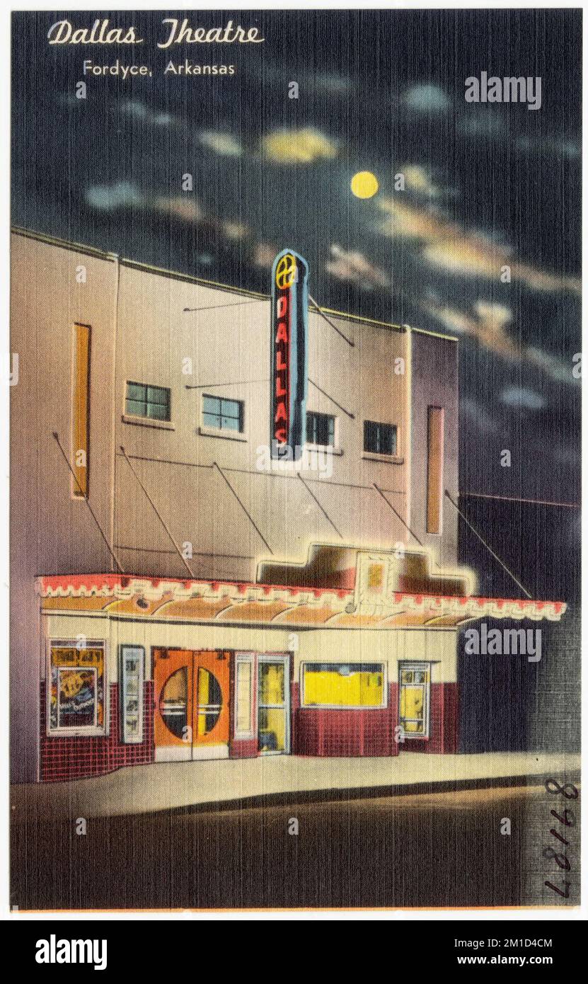 Dallas Theatre, Fordyce, Arkansas , Theaters, Tichnor Brothers ...