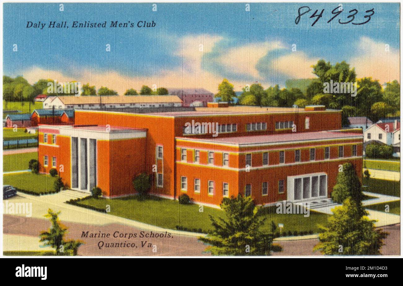 Daly Hall, Enlisted Men's Club, Marine Corps Schools, Quantico, Va ...