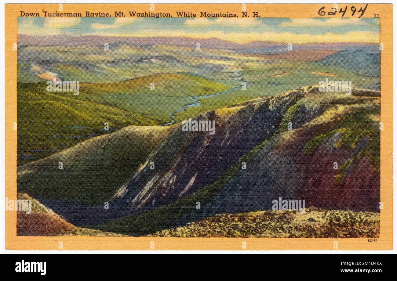 Dawn Tuckerman Ravine, Mt. Washington, White Mountains, N.H ...
