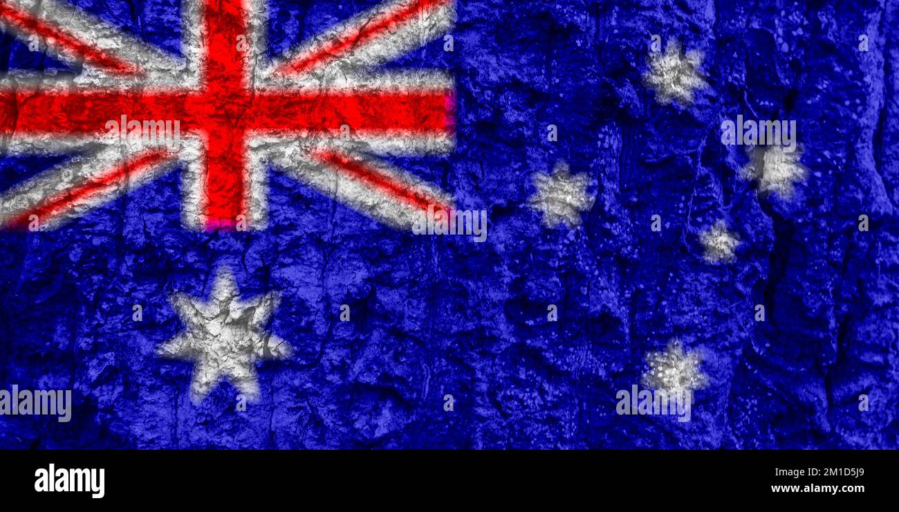 australian flag texture as background Stock Photo - Alamy