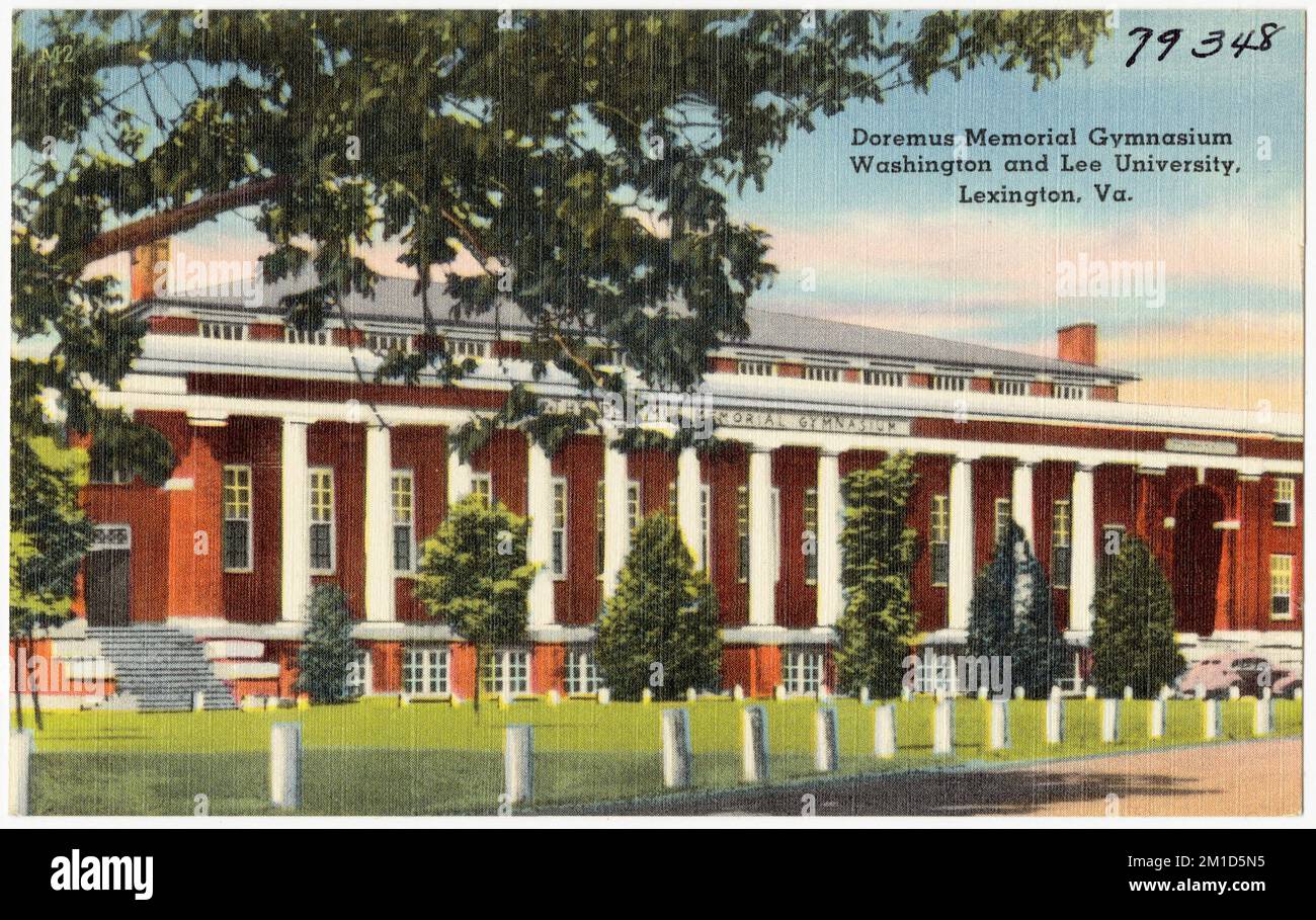 Doremus Memorial Gymnasium, Washington and Lee University, Lexington ...