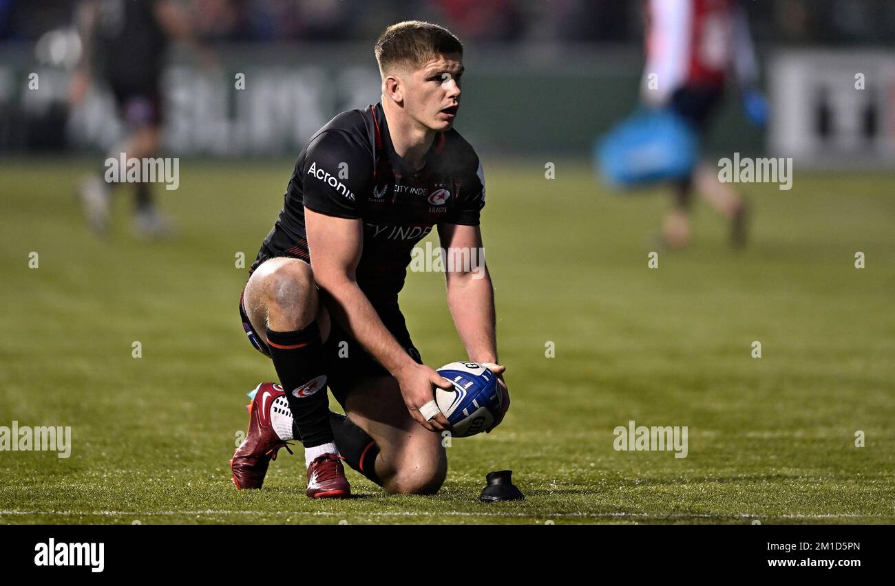 Barnet, United Kingdom. 11th Dec, 2022. EPCR Challenge Cup. Saracens V ...